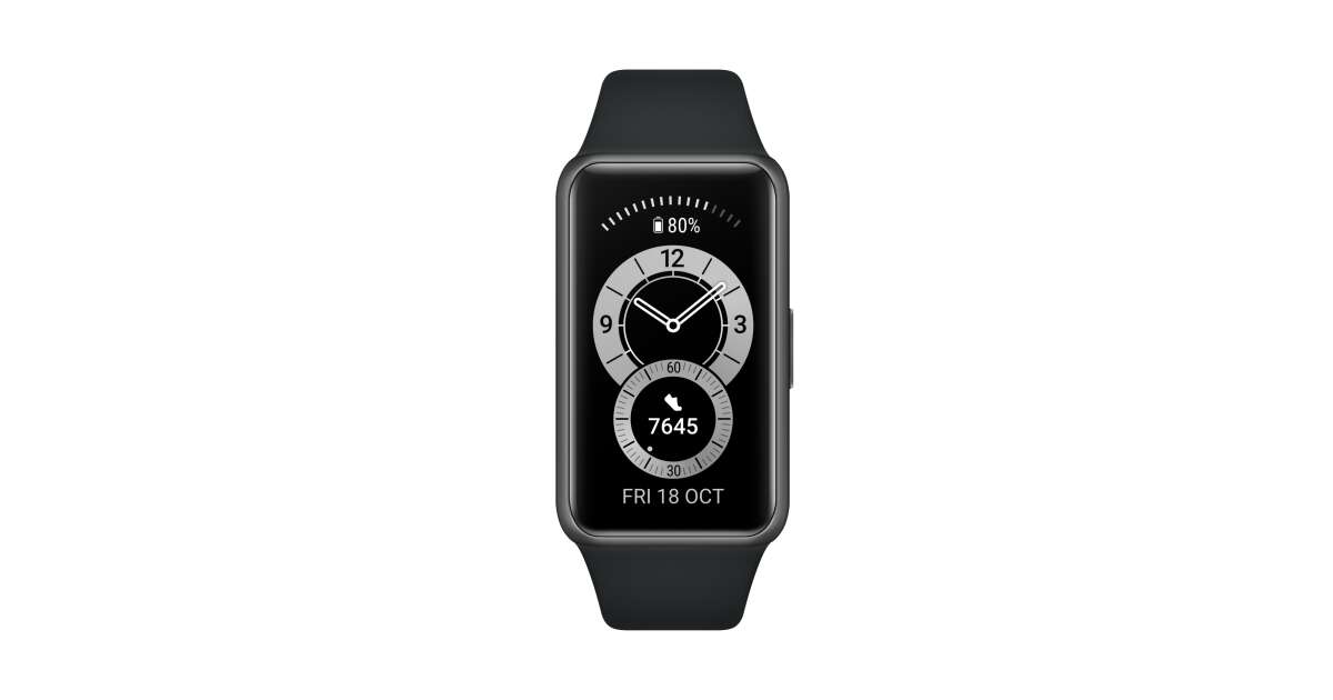 Huawei Activity Monitor Armband BAND 6, GRAPHITE BLACK | Pepita.com