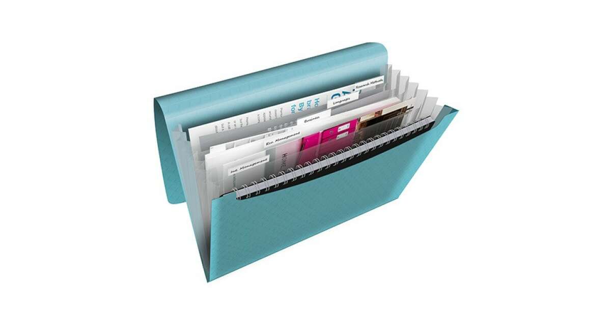 Harmonika irattartó PP Esselte Colour Ice kék | Pepita.hu