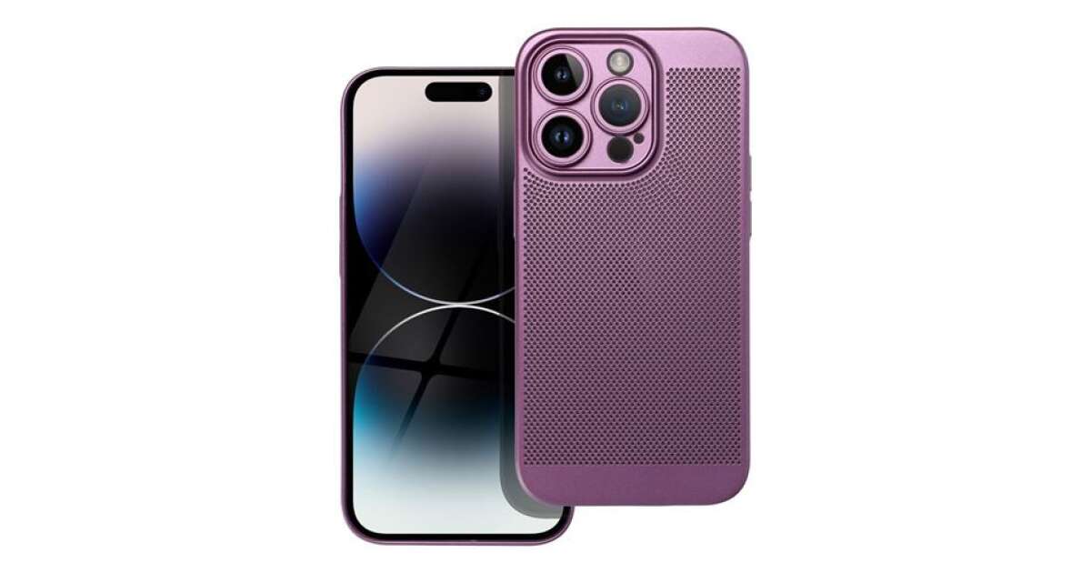 Apple iPhone 16 Pro Max, Husă de protecție din plastic, respirabilă ...