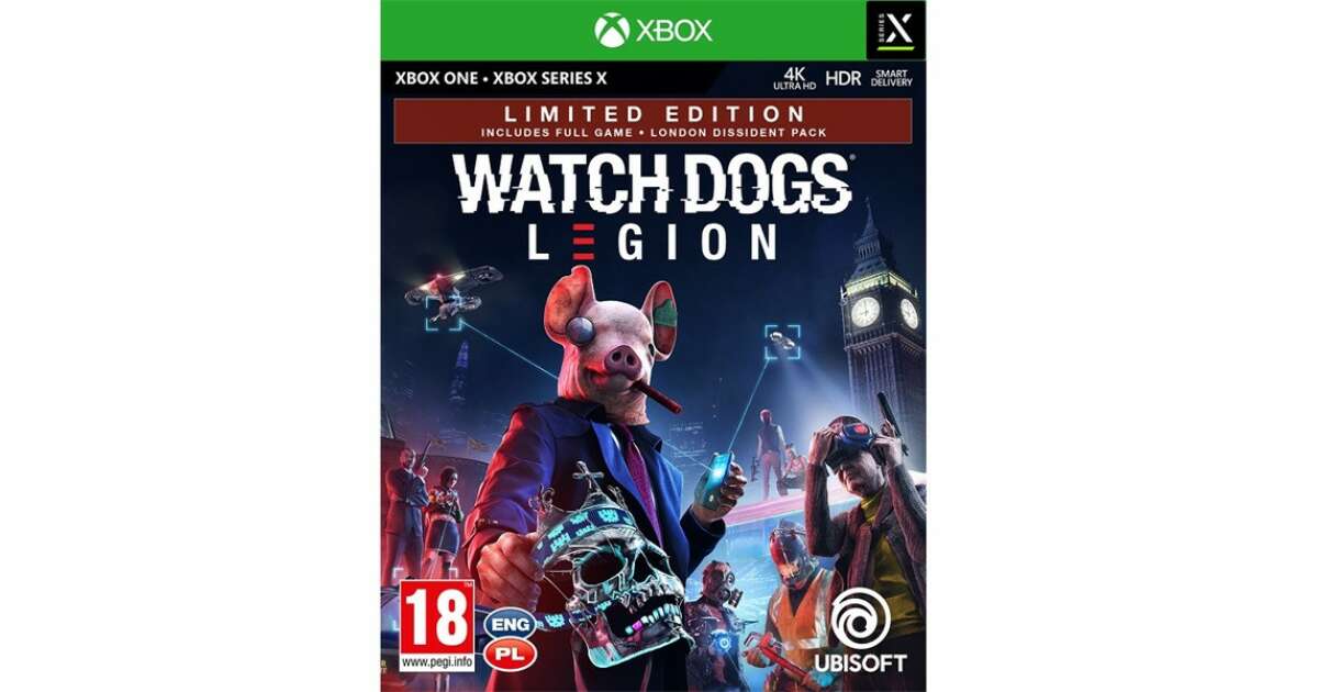 Ubisoft - Watch Dogs Legion - Limited Edition - Xbox One/Series X ...