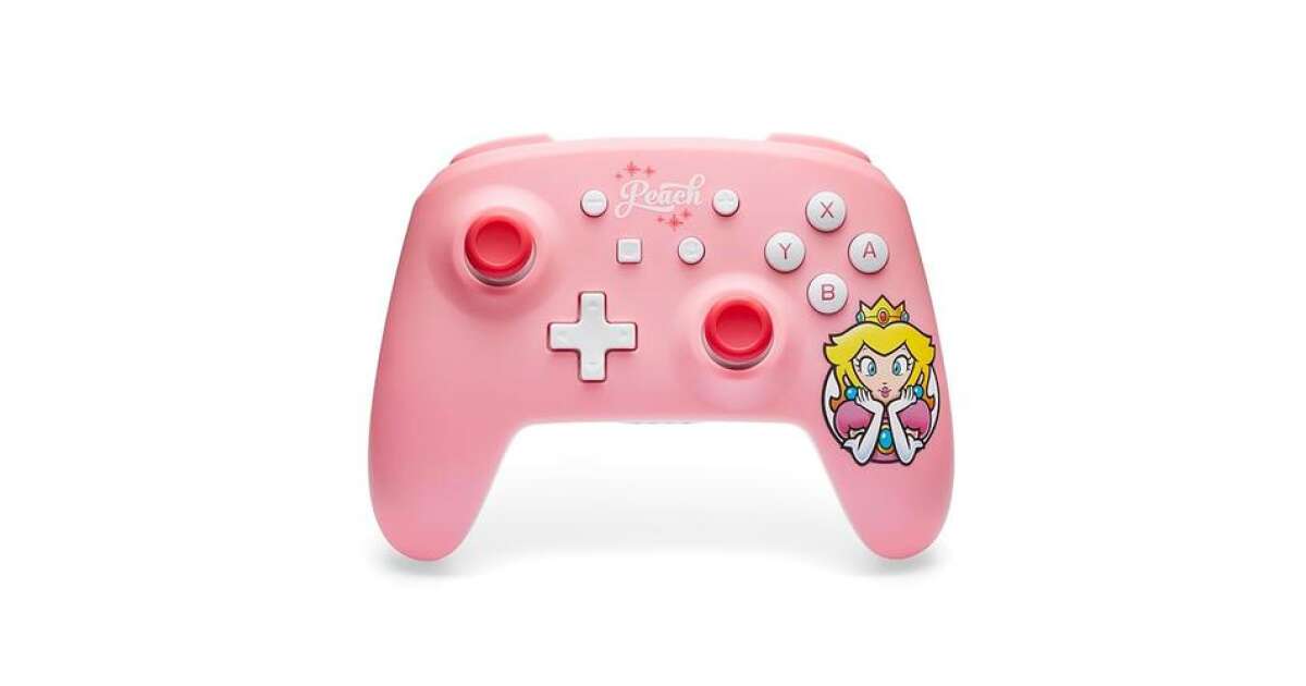 PowerA Wireless, Nintendo Switch/Lite/OLED, Princess Peach Pink ...