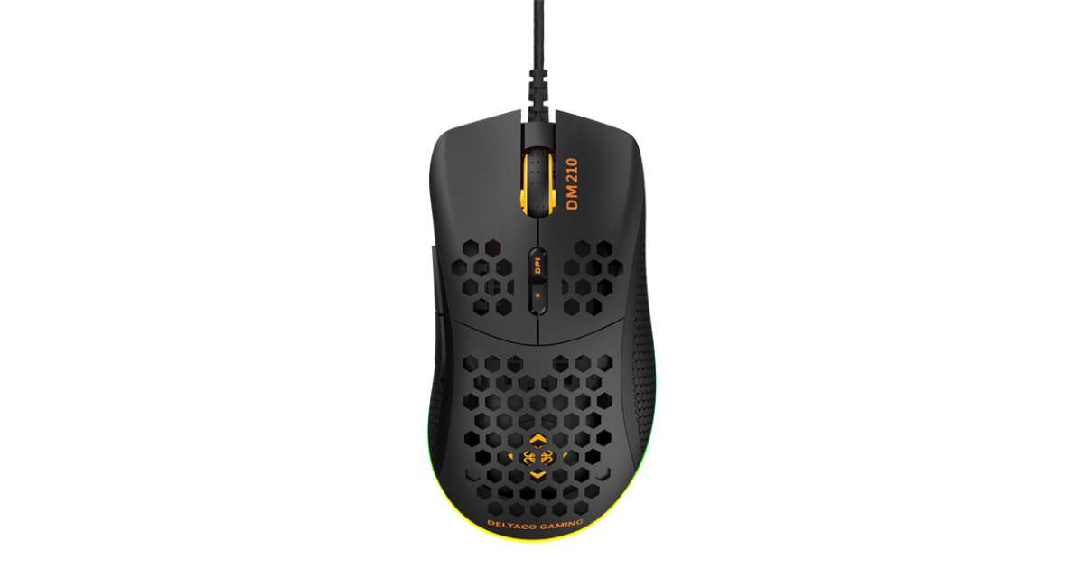 Deltaco gaming vezetékes egér gam-108, dm210 ultra-light gaming mouse ...