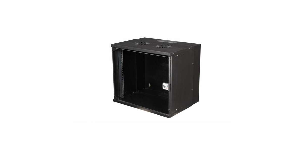 Equip Rack Szekrény - Falra Szerelhető - 9U - Fekete | Pepita.hu