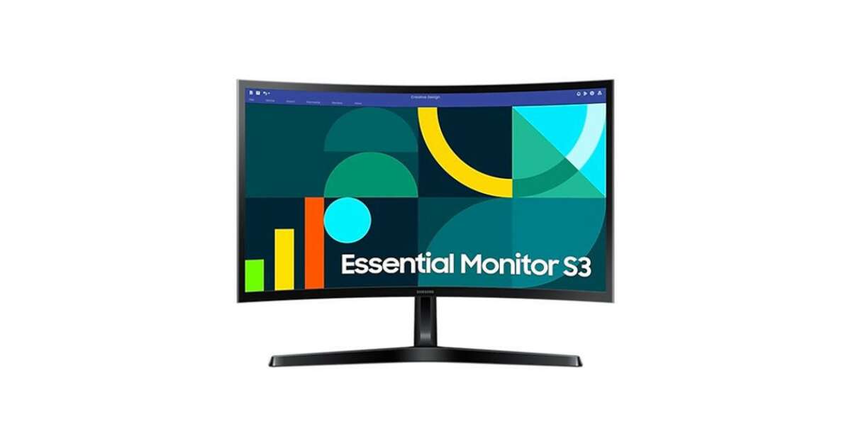 Samsung Monitor 24 - S24D360GAU (VA, 1920x1080, 16:9, FHD, 100HZ, 250cd ...