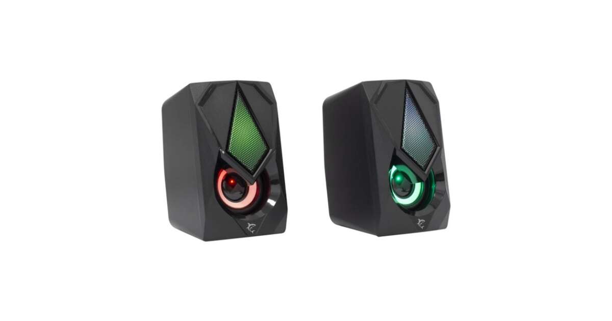 White Shark BEAT RGB Hangszóró, 2.0, 6W, RGB LED | Pepita.hu
