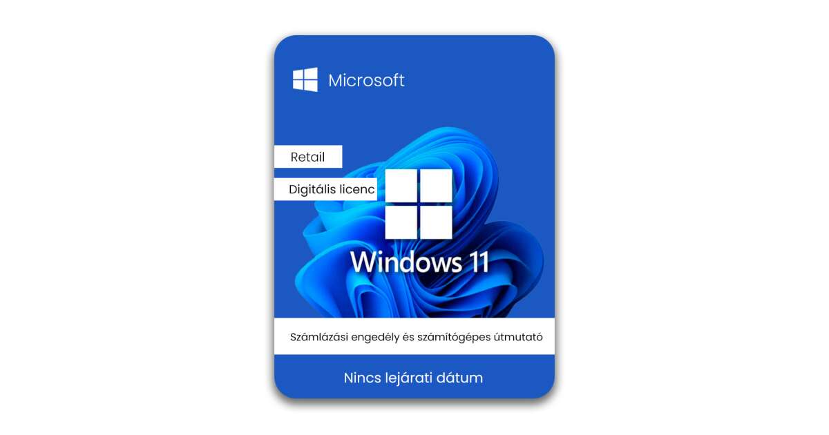 Windows 11 Professional, electronic license, via email | Pepita.com