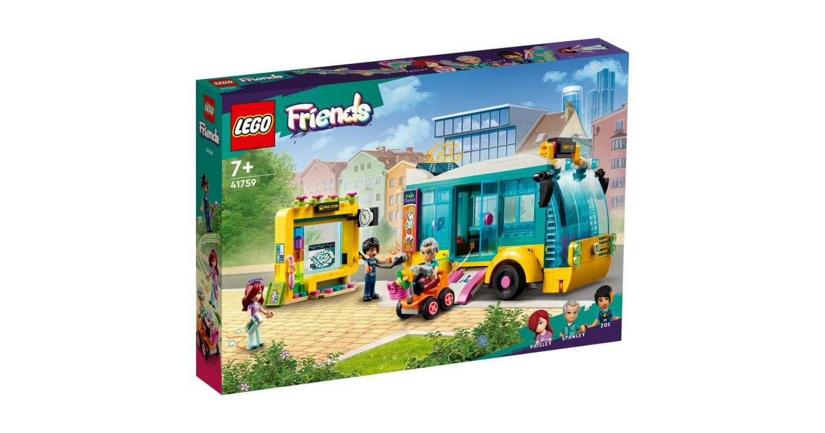 LEGO® Friends - Heartlake városi busz 41759, 480 darab | Pepita.hu