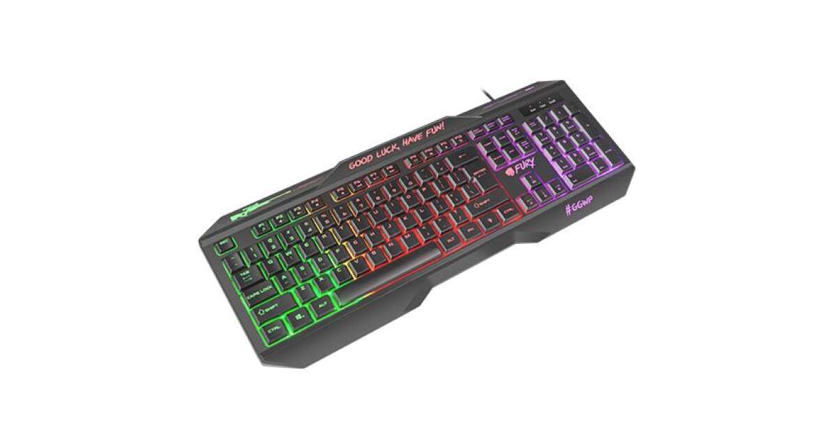 Fury wired keyboard hellfire 2 gaming, lighting, en NFU-1592 | Pepita.com