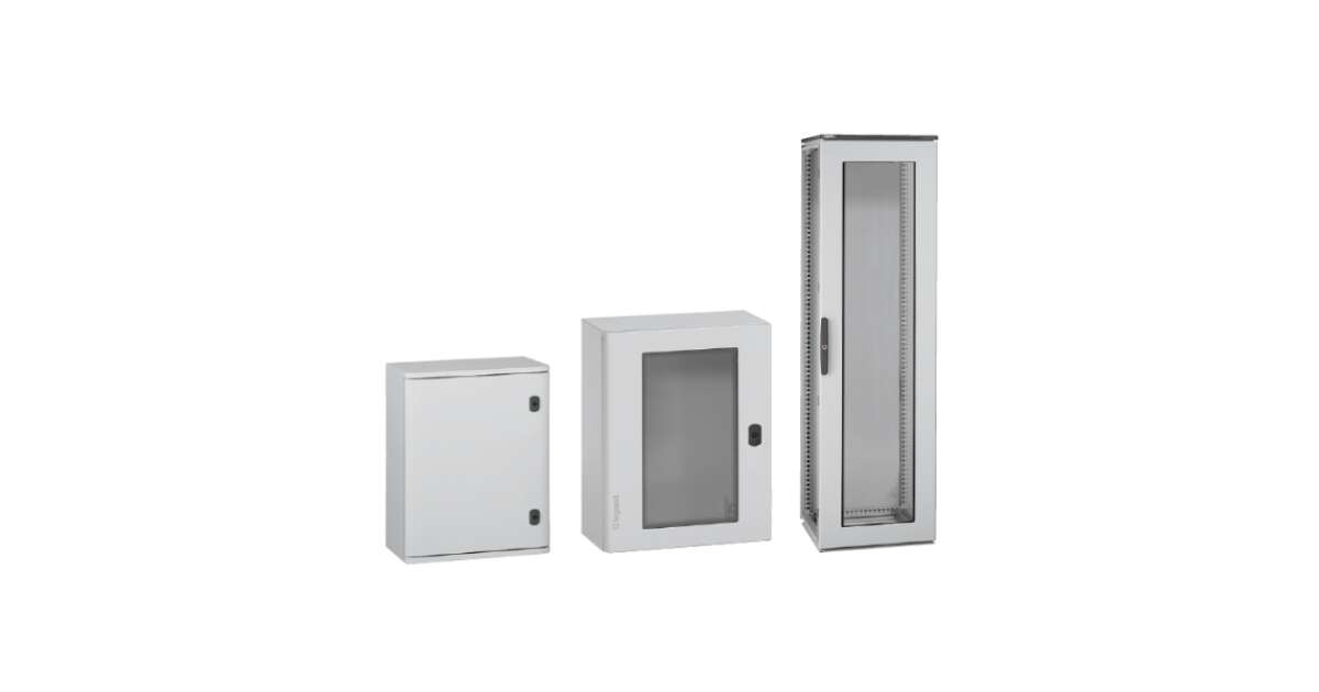 Legrand outdoor wall rack cabinet 16u width: 600 depth: 600 ip65 double ...