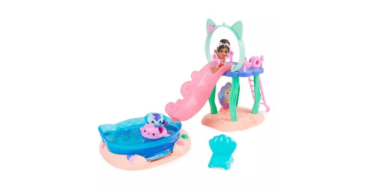 DreamWorks Gabby's Dollhouse Cat Adventures - Purrific Pool Party ...