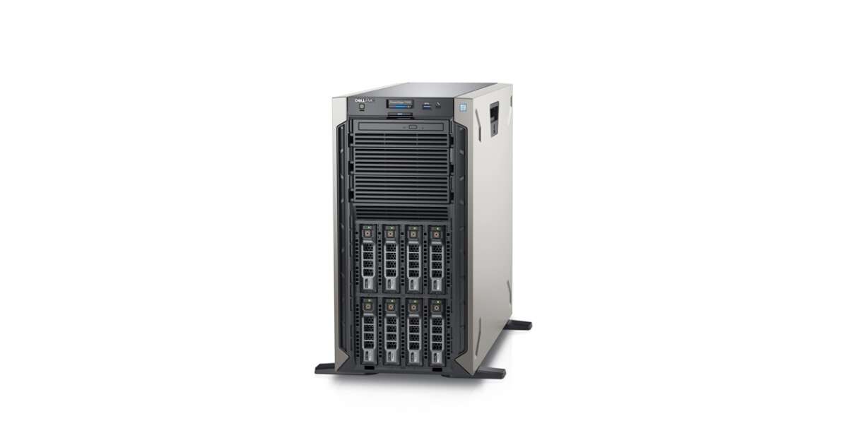 Dell emc poweredge t340 Serwer wieżowy (8x3.5), 6c e-2236 3.4ghz, 1x16gb, 1x480gb ri ssd; h730p ...