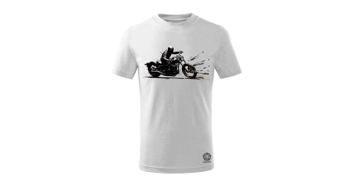 Harley Davidson Sportster rajz v5 gyerek póló - 11 szín, 4-12 éves ...