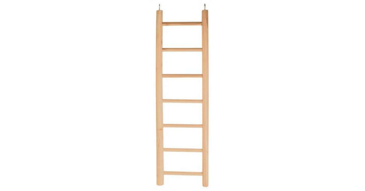 Trixie Wooden Ladder - falétra (5 fokos) díszmadarak részére (45cm ...