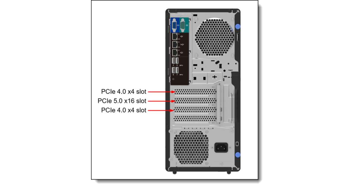 Lenovo Tower Server - st50 v3 (3.5), 4c e-2414 2.6ghz, 1x16gb, 2x 960gb ...