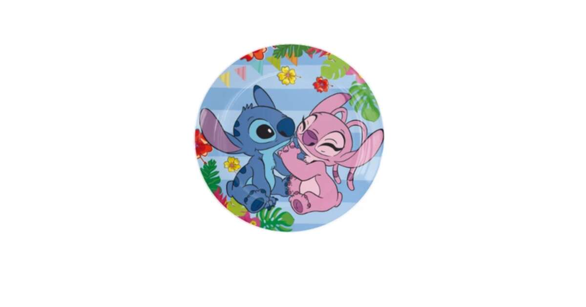 Set 147 piese vesela petrecere Lilo & Stitch pentru 10 copii, stegulete ...