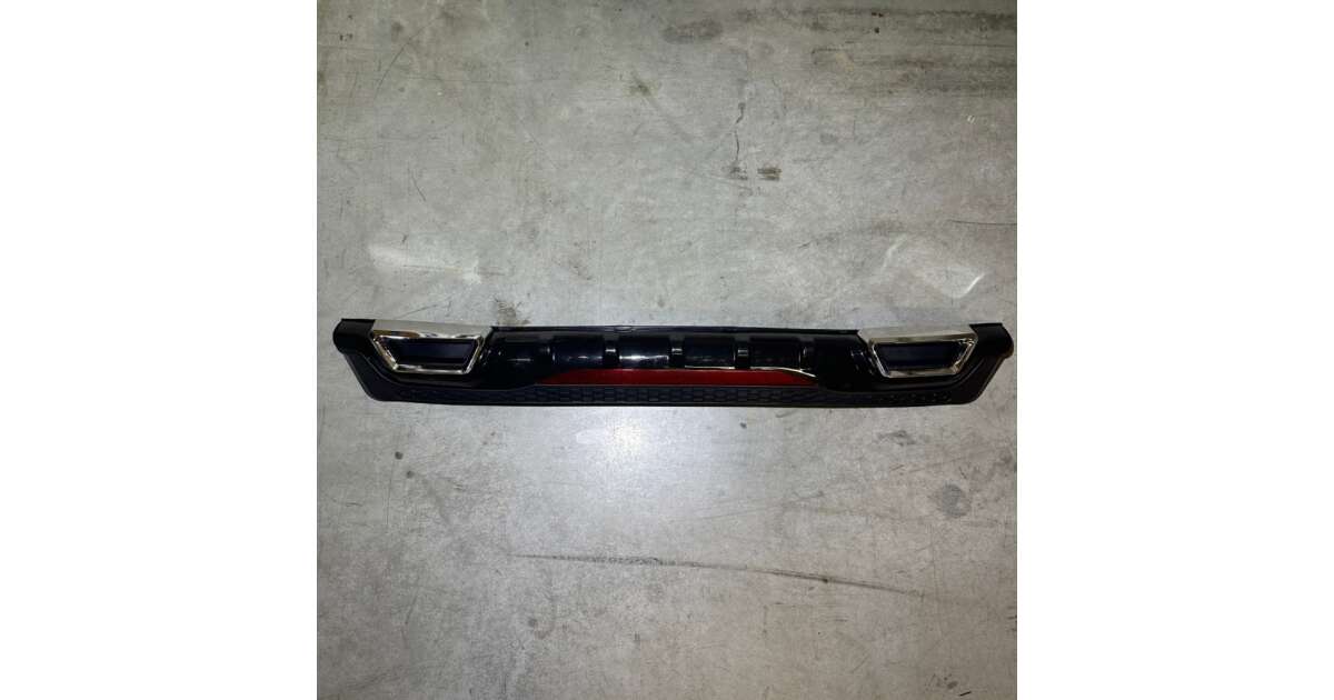 AutoVision Universal Rear Diffuser C-Type Sq Model Body Kit Bumper Lip ...