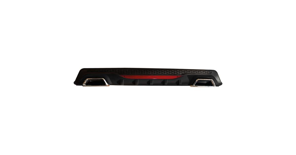 AutoVision Universal Rear Diffuser C-Type Sq Model Body Kit Bumper Lip ...