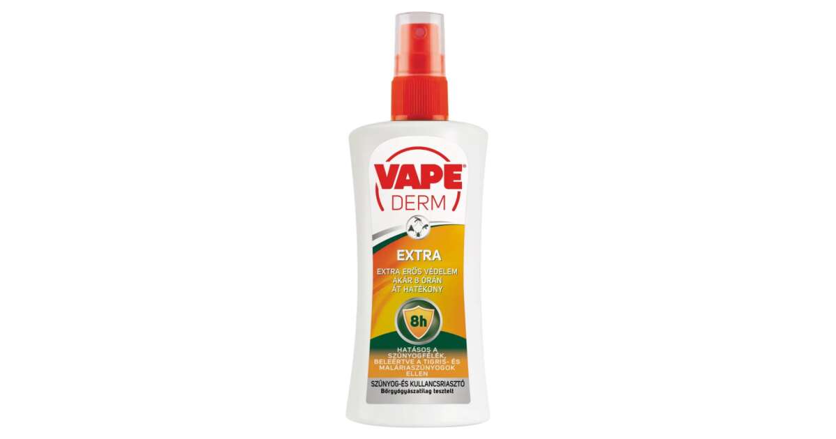 Vape Derm Extra szúnyog- és kullancsriasztó 100ml | Pepita.hu