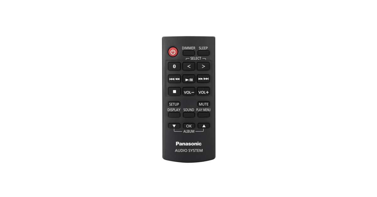 Mini HiFi systém Panasonic SC-AKX520 čierny | Pepita.com