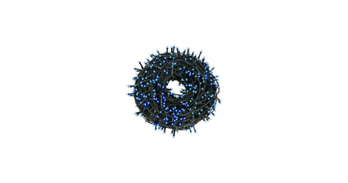 LED Karácsonyi Égősor - Kék - 180 LED - 13,6m | Pepita.hu