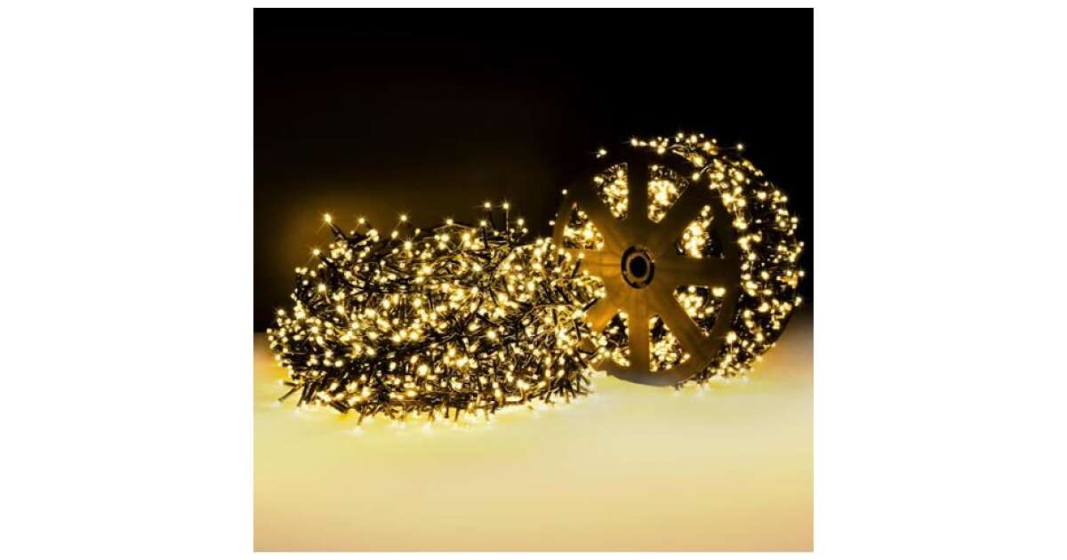 LED Fényfüzér - Melegfehér - 50m - 300 LED | Pepita.hu