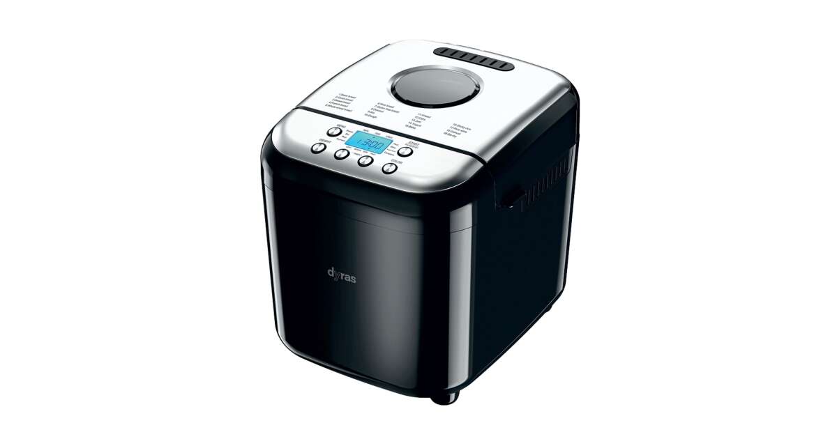 Dyras BM-8111 Kenyérsütő, fekete | Pepita.hu