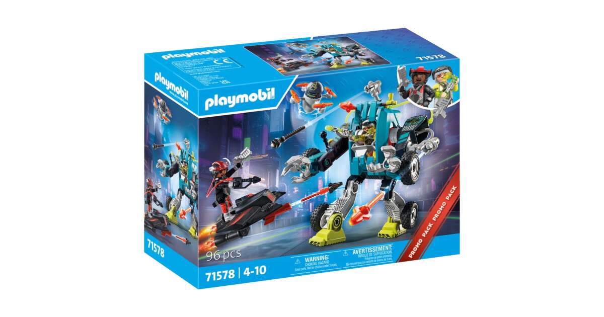 Playmobil 71578 Robot harc fluggleiter építőkészlet | Pepita.hu