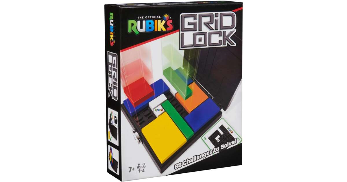 Rubik Grid Lock Logikai társasjáték | Pepita.hu