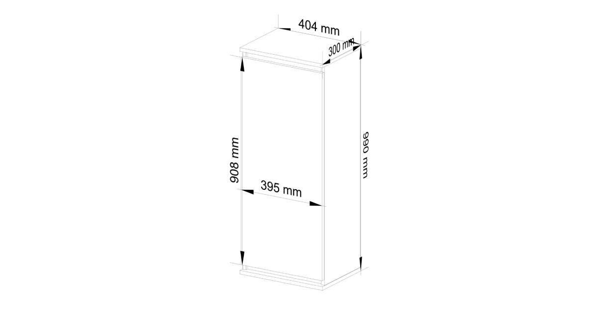 Akord - CLP Falra Szerelhető Vitrin W40 égerfa, 40x99x30cm, Laminált ...