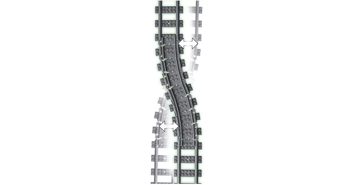 LEGO® City Trains Tracks 60205 | Pepita.com