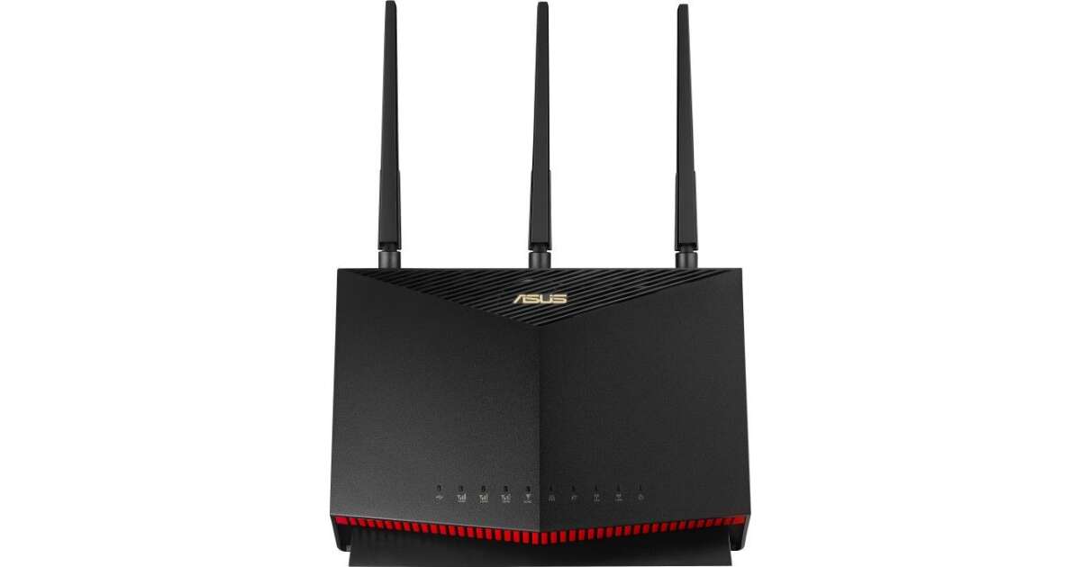 Asus 4G-AC86U AC2600 LTE Modem Router Black | Pepita.hu