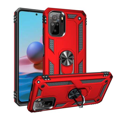 For Xiaomi Redmi Note 10 / Note 10S Ring Armor Defender II. ütésálló ...