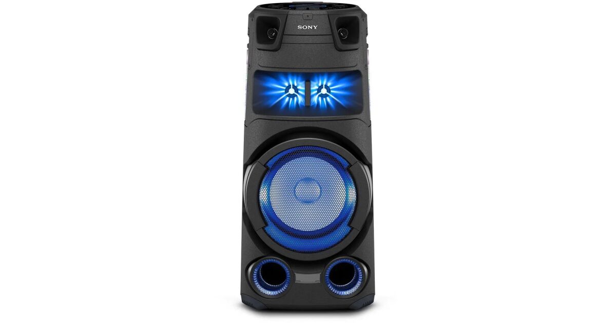 Sony MHC-V73D Bluetooth fekete party hangszóró | Pepita.hu