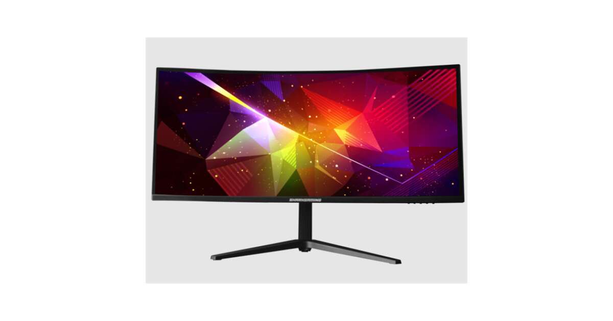 SHARK GAMING Monitor 34 - SG34-UWQ165 (VA, 3440x1440, 21:9, UWQHD ...