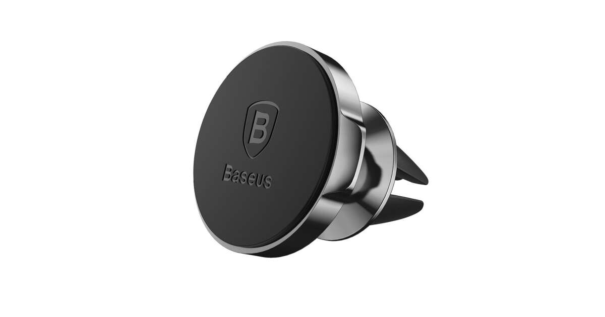Baseus Small Ears ventillátorra helyezhető mágneses autós telefontartó ...