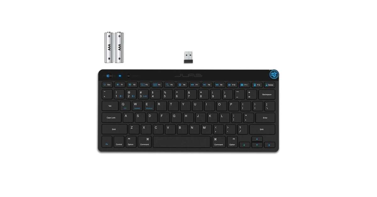 JLab Go Wireless Bluetooth Keyboard Black US | Pepita.hu