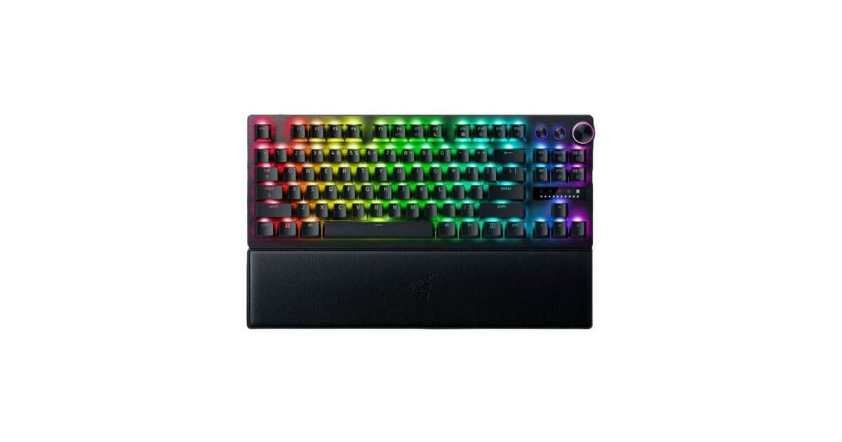 Razer Huntsman V3 Pro (QWERTY) Tenkeyless RGB billentyűzet, fekete EU ...