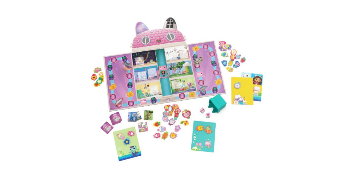 Gabbys Dollhouse Game, Spin Master - Gabbyin domček pre mačky, 4 roky+ ...