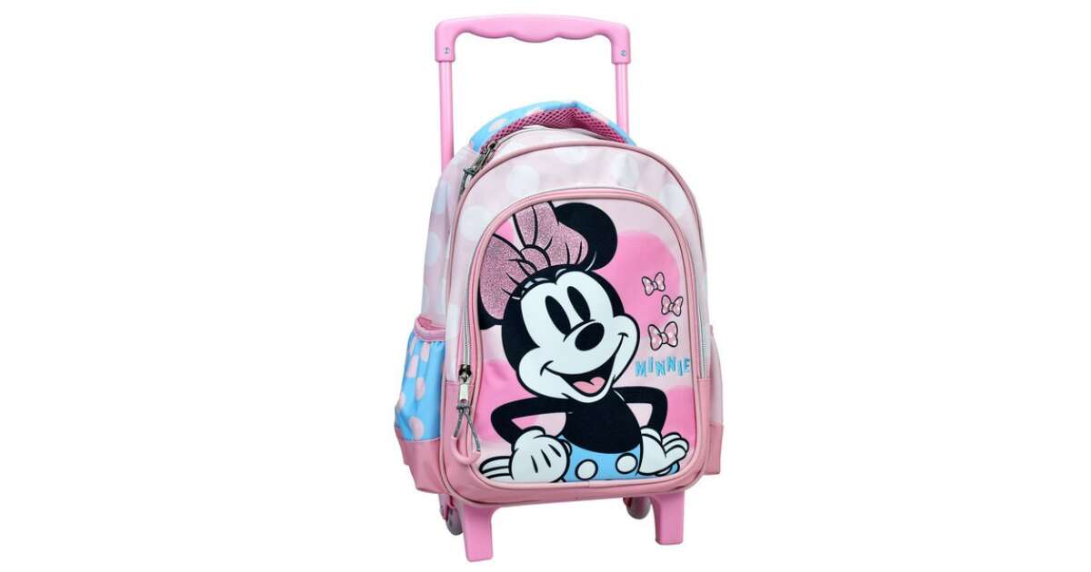 Disney Minnie Joy gurulós ovis hátizsák, táska 30 cm | Pepita.hu