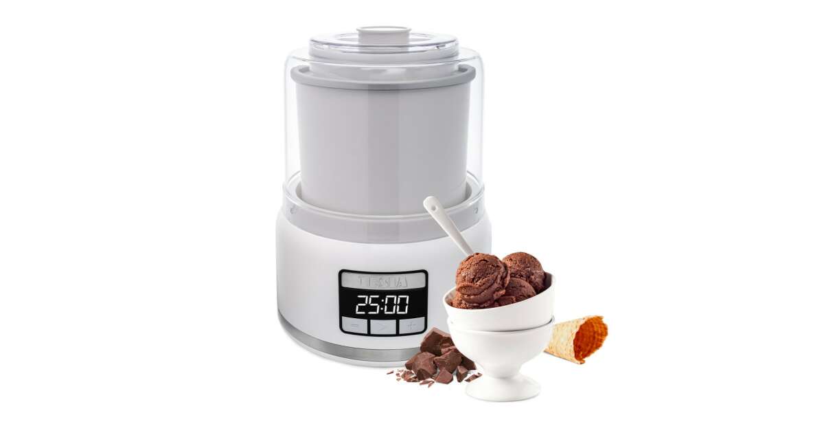 TESLA Gelato ICY505 - Fagylaltkészítő, 2L, 30W | Pepita.hu