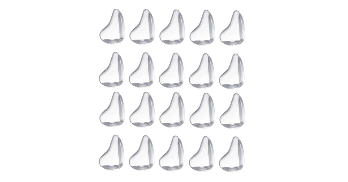 Set 20 protectii pentru colturi din silicon NEXTLY, pentru mobila, masa ...