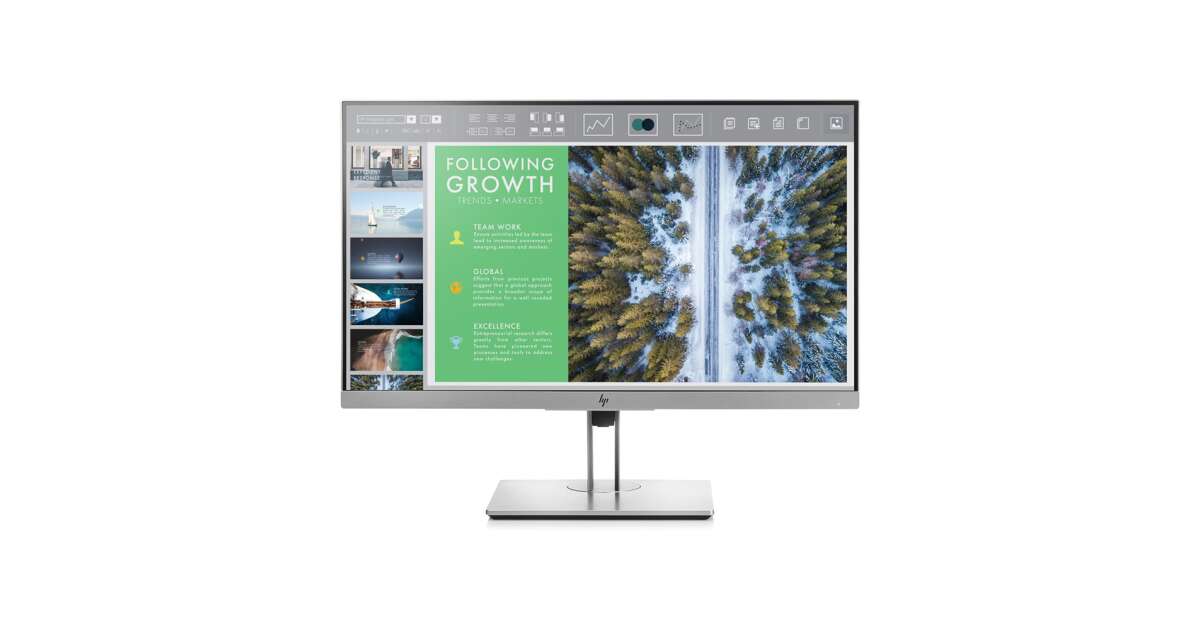 HP EliteDisplay E243 24 (1920x1080, IPS, VGA, HDMI, DP, USB 3.0, ZERO ...