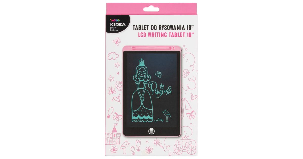 Zeichentablet für Kinder, Derform, TR10CKA, Rosa | Pepita.com