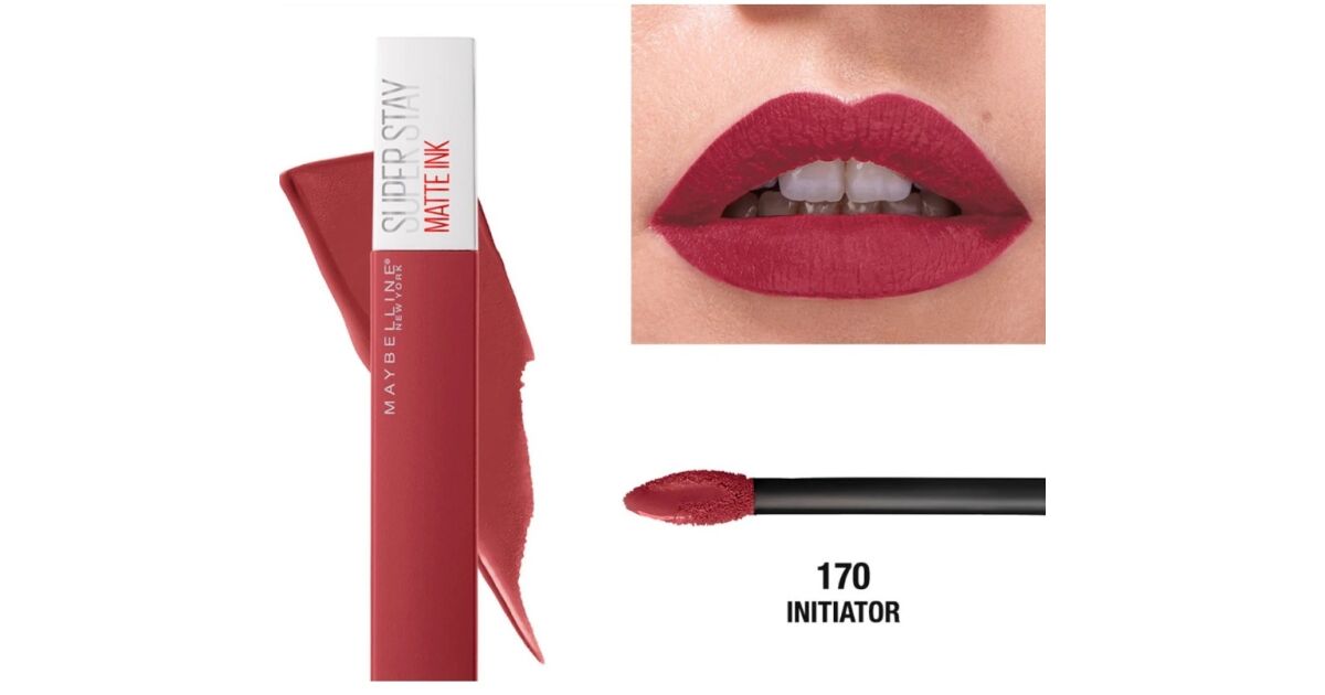 Transzferálló rúzs, Maybelline, Superstay Matte Ink, 170 Initiator, 5 ...