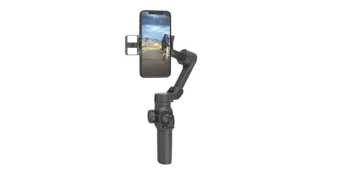 Gimbal pentru Telefon cu Inception Mode, Extensibil - Techsuit (L9 ...