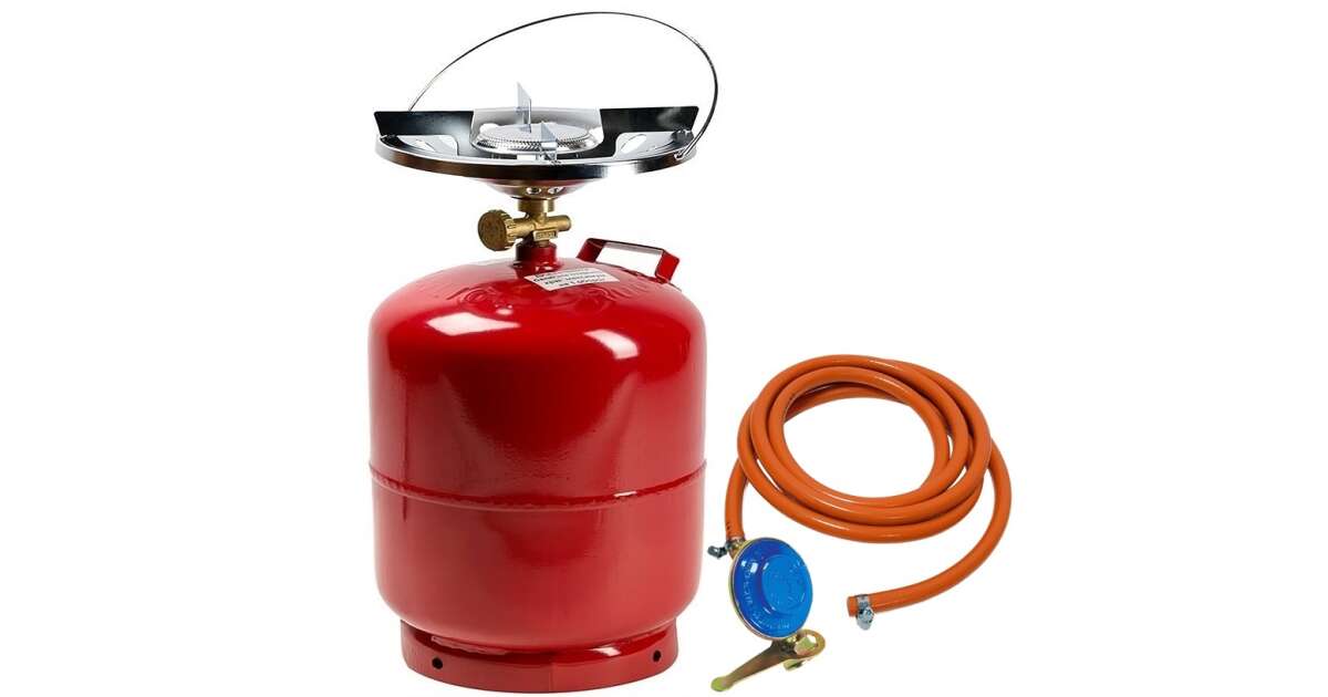 Butelie camping 5L Craft-Tec MX018, cu arzator 215mm, GPL+ Kit furtun ...