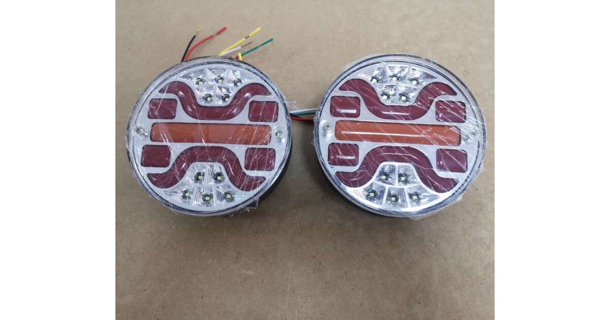 Set 2 stopuri spate, full LED, 12-24V, semnalizare dinamica, pentru ...