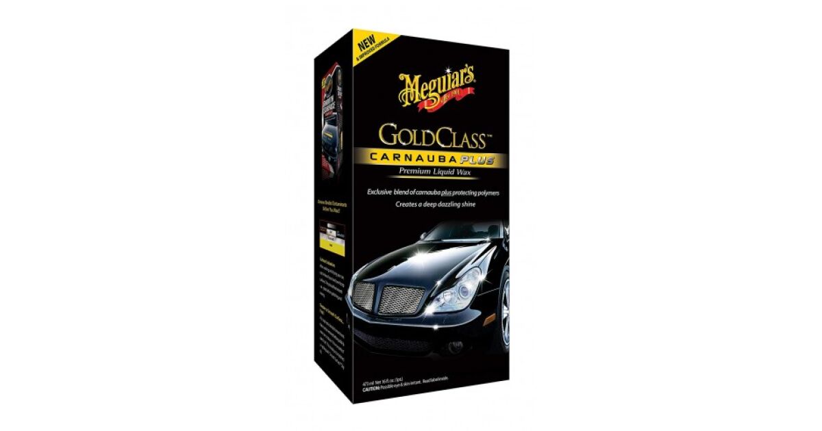 Meguiar's Gold Class Carnauba Plus Folyékony Autóviasz - 473ml | Pepita.hu