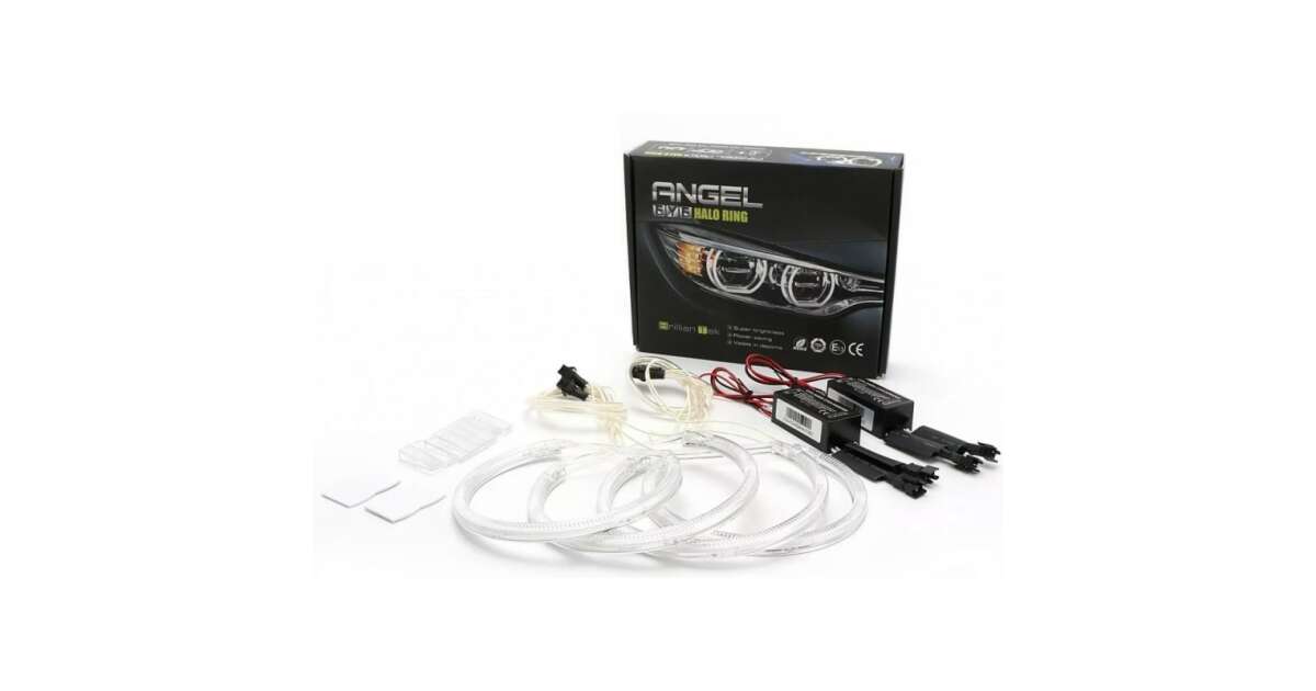 Kit Angel Eyes CCFL BMW E60, gyári xenon nélkül 2x106mm + 2x146mm | Pepita.hu