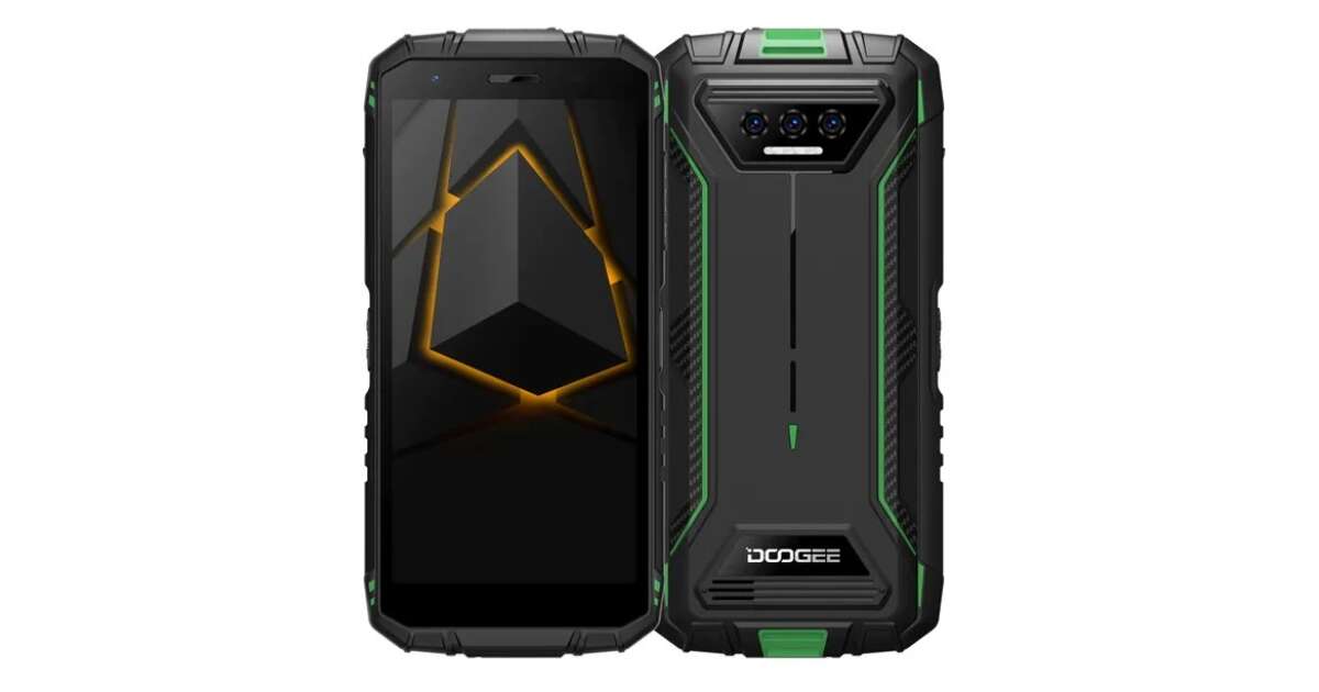 Mobiltelefon Doogee S41T zöld, 4G, IPS HD 5.5, 8GB RAM (4GB+4GB ...